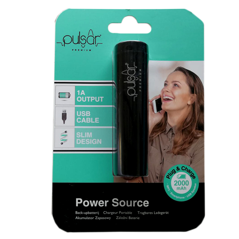Externá nabíjačka POWER BANK pulsar premium 2000 mAh X1-7E ...