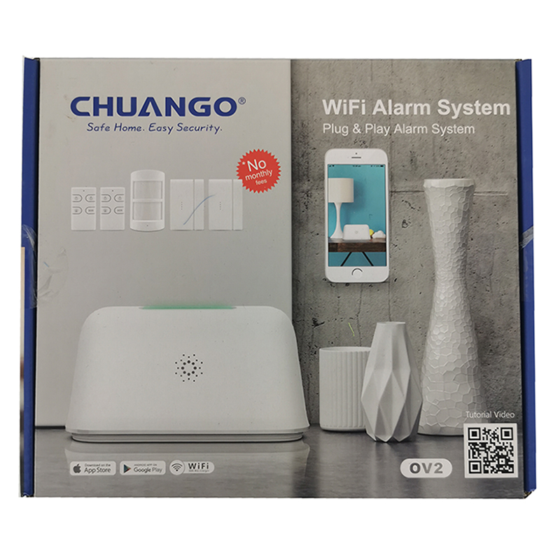 Chuango wifi alarm systém | Margaretkashop - Darčeky za super ceny