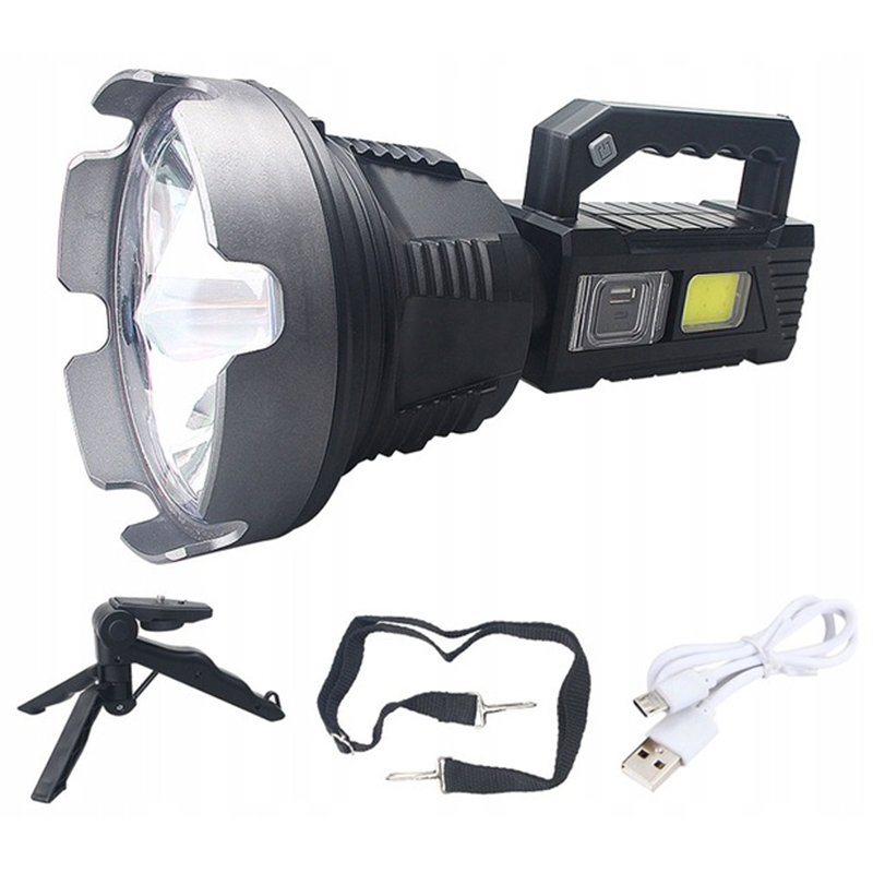Baterka Bailong T300 LED CREE XHP90 so statívom | Margaretkashop ...